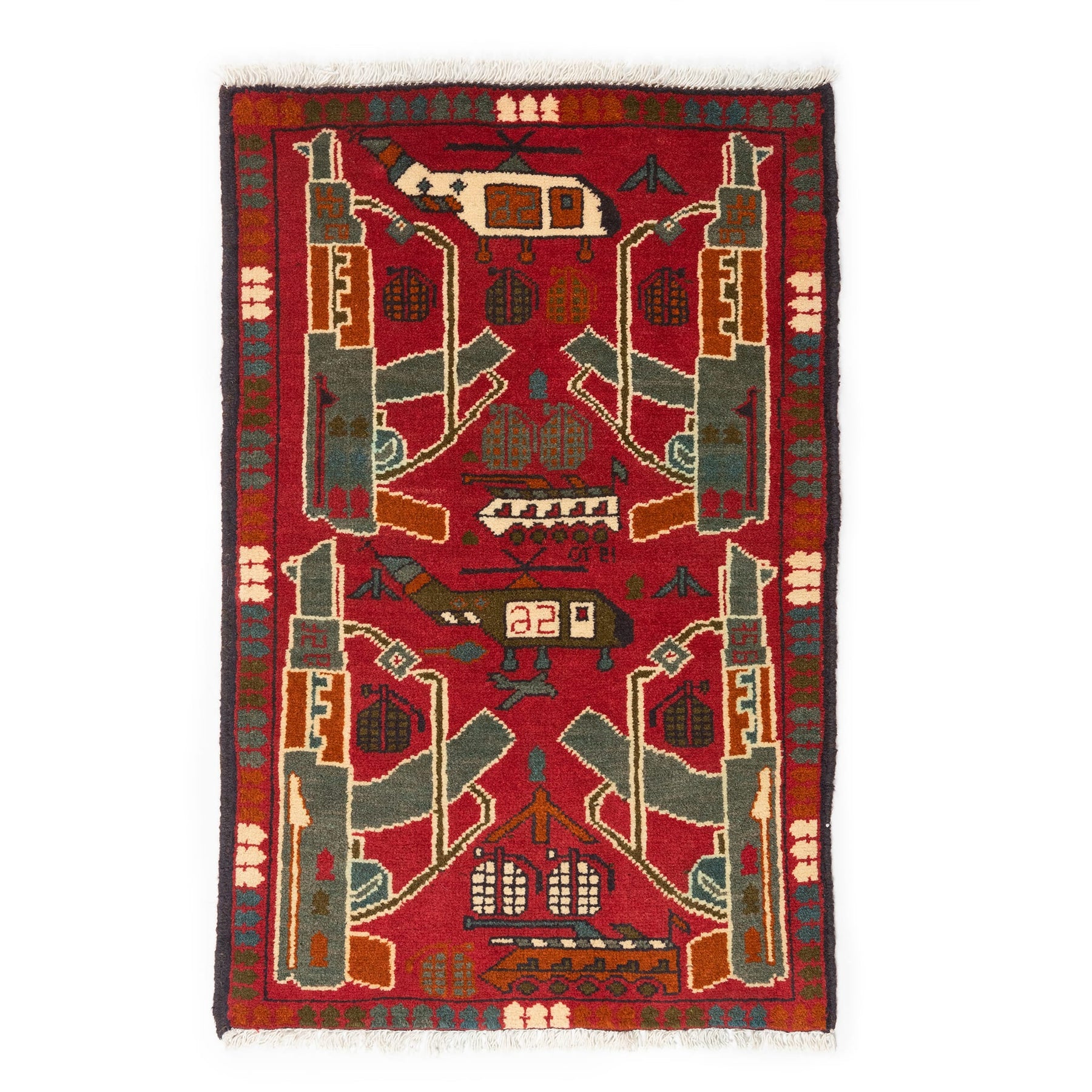 Afghan Arsenal Pattern War Rug – KommandoStore