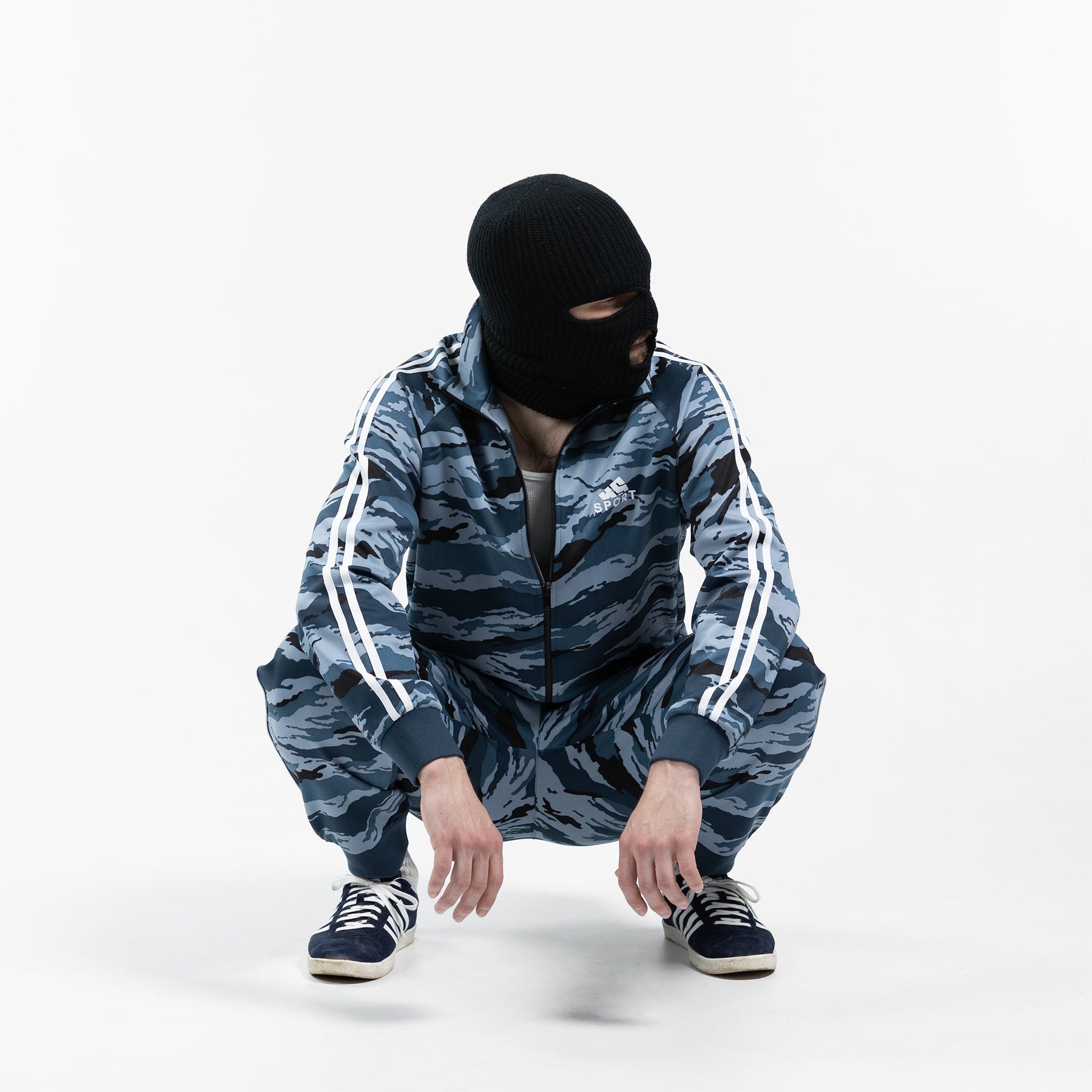 KS Sport Kamysh Blue Tigerstripe Tracksuit – KommandoStore