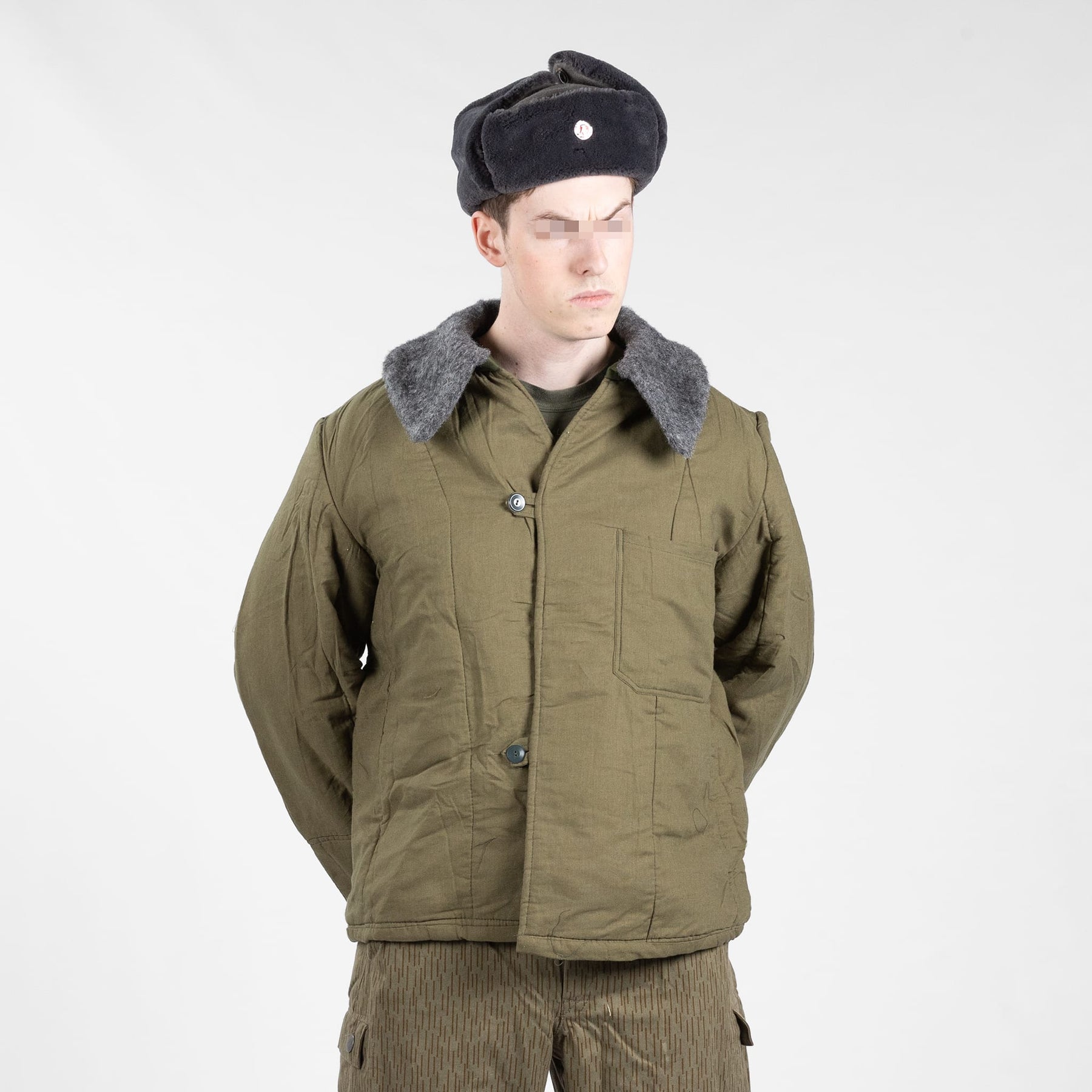 Soviet Tanker Jacket with Vatnik Liner – KommandoStore