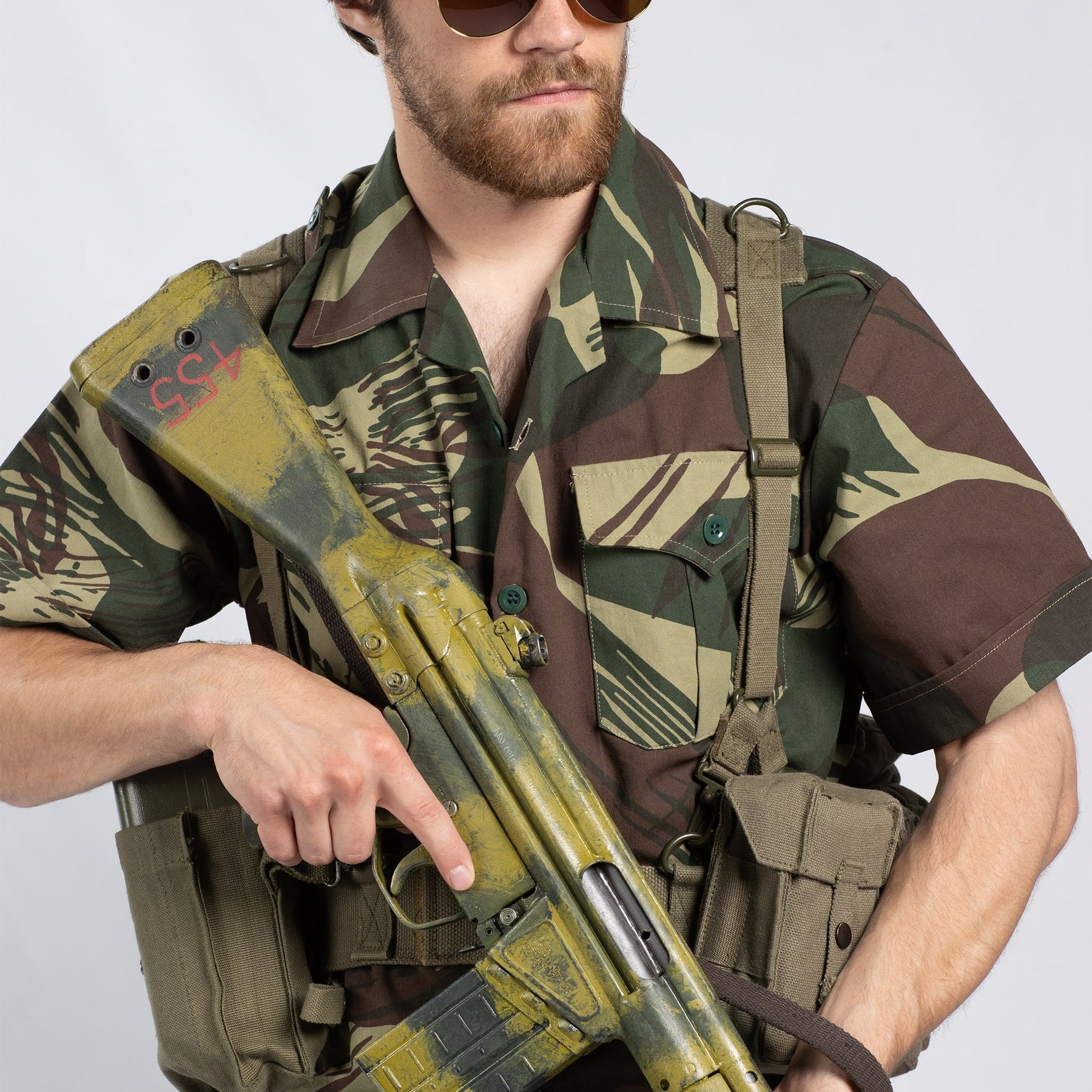 North Equipment Rhodesian Brushstroke Short Sleeve Field Shirt ...