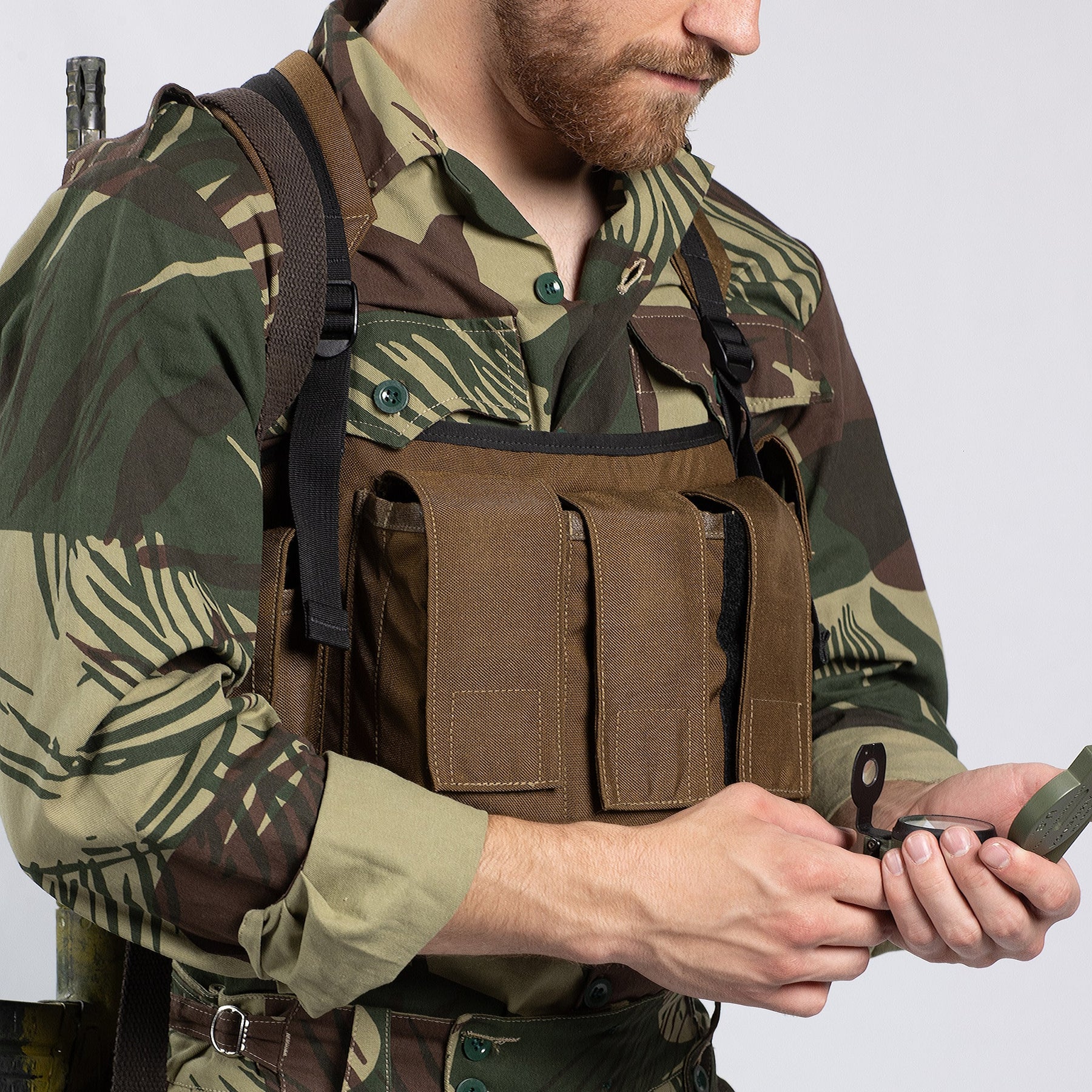 North Equipment Rhodesian Brushstroke Long Sleeve Field Shirt ...