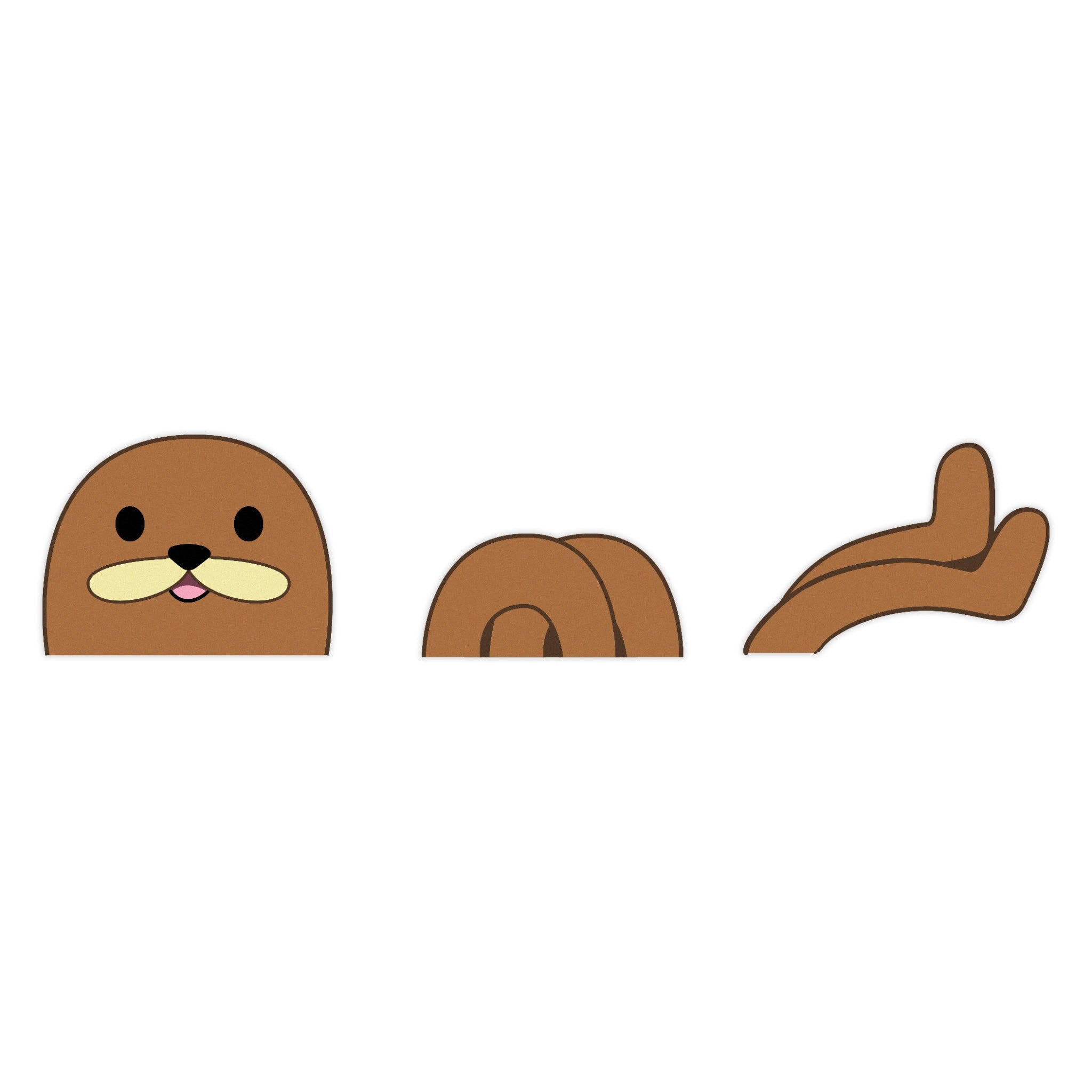 Gondola Peeker Sticker Set – KommandoStore