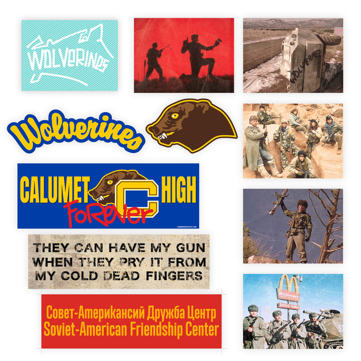 Red Dawn Sticker Pack – KommandoStore