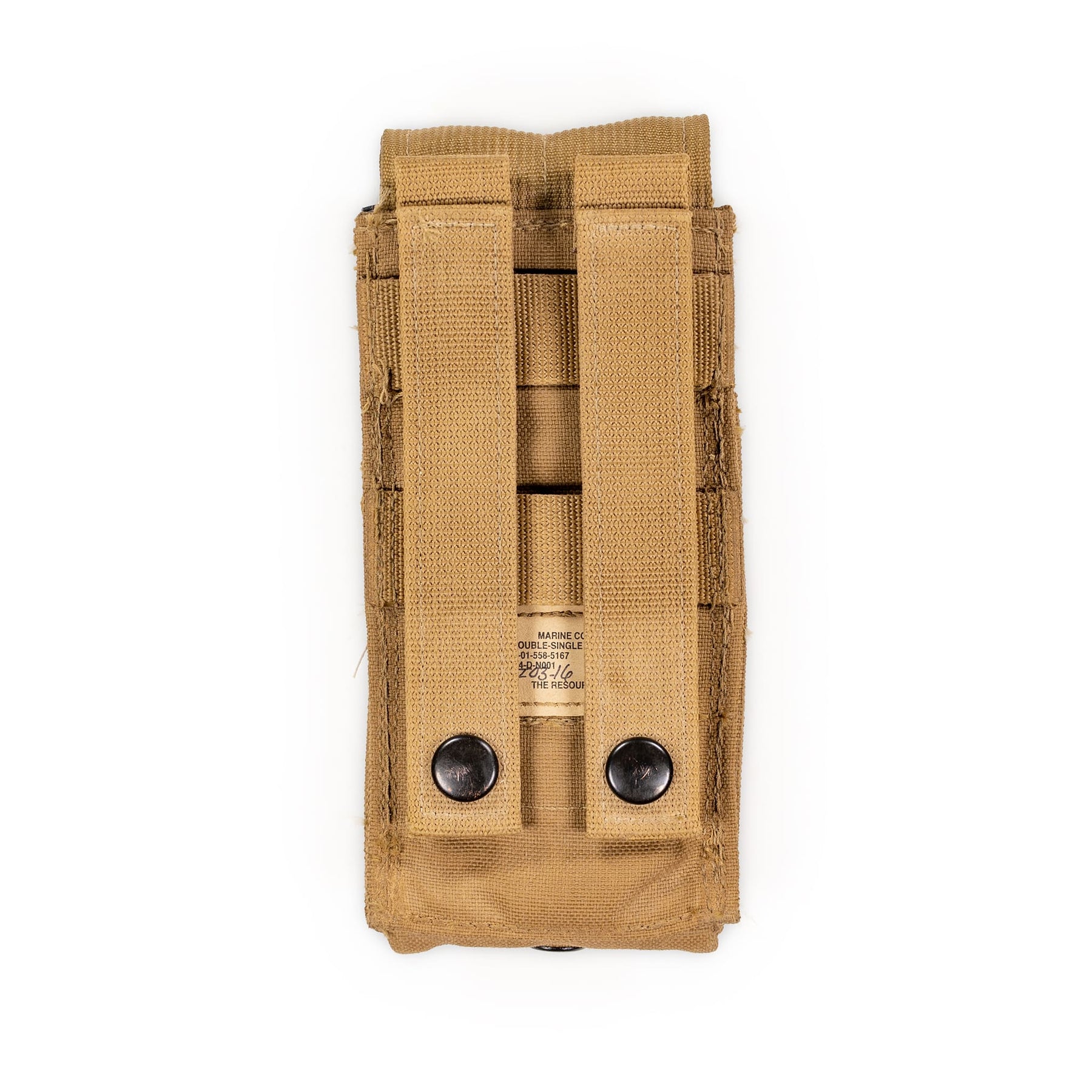 USMC Coyote Brown Double-Single STANAG Pouch – KommandoStore